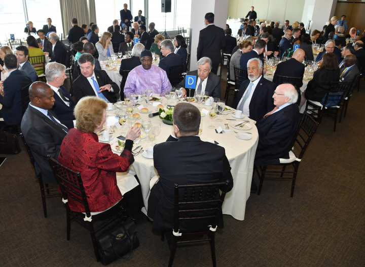 Diary | President Attends High Level Luncheon At United Nations ...