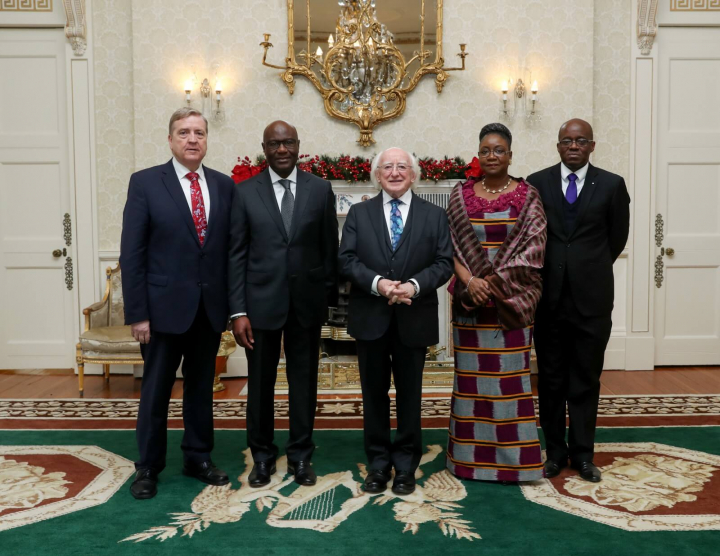 Diary | Ambassadors Present Their Credentials 21 | President of Ireland