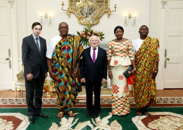 News | New Ambassadors Present Credentials 3 | President of Ireland